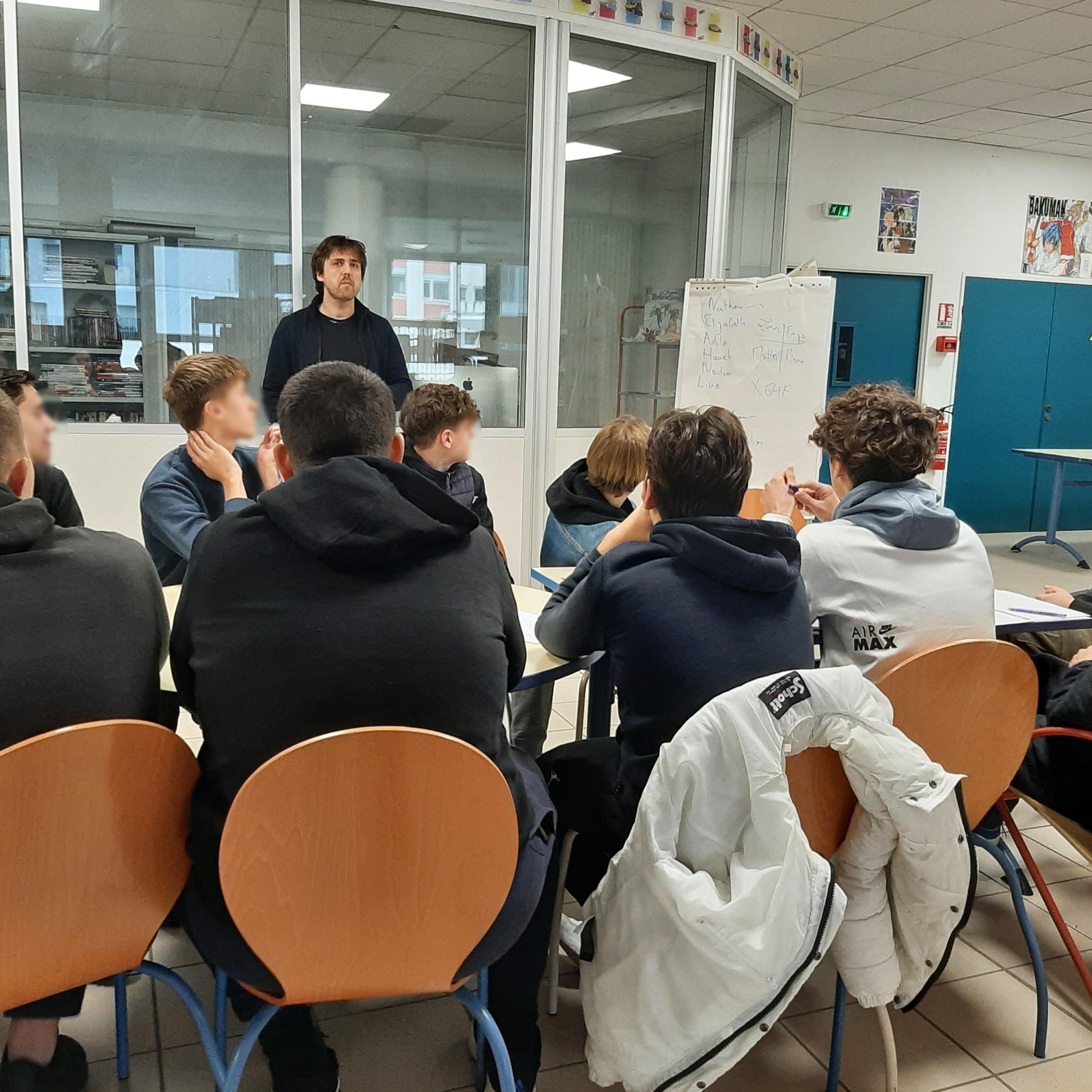 Antonin Atger au lycée | Lycée Henri Laurens - Saint Vallier